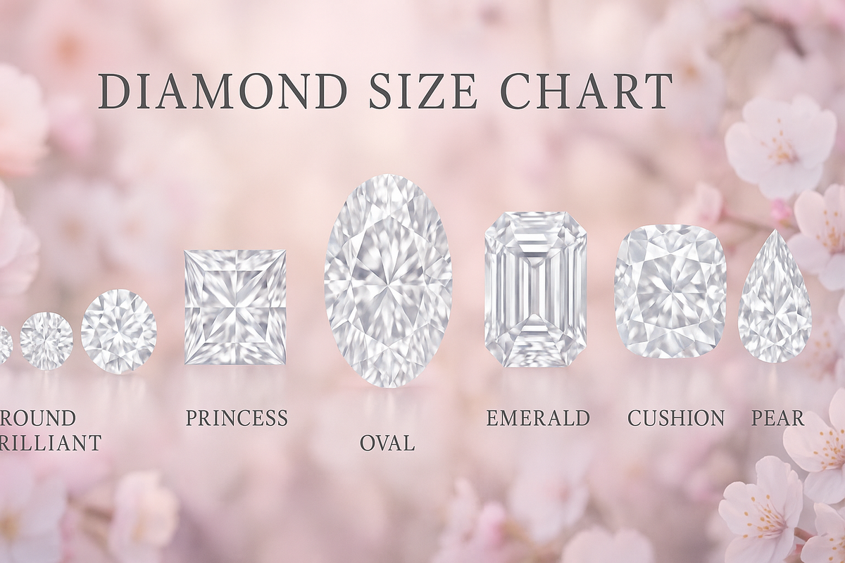 Comprehensive Diamond Size Guide | Find Your Perfect Size – DisneyValley